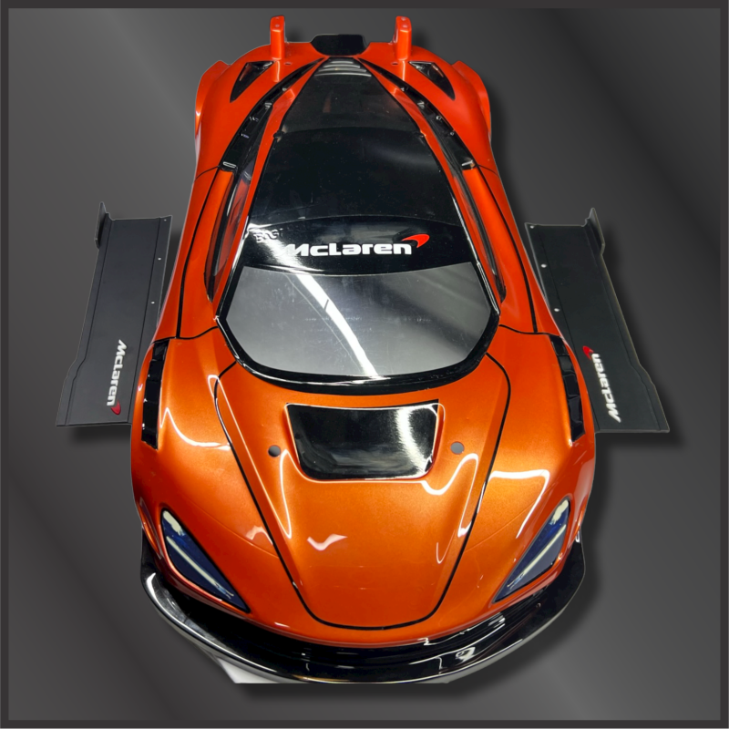 Bittydesign Seven65 Mclaren compatible Aluminum BLACK Body Kit fits ...