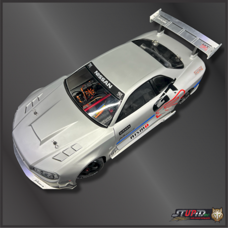 Protoform Skyline GTR 1/7 Compatible Aluminum Body Kit fits ARRMA ...