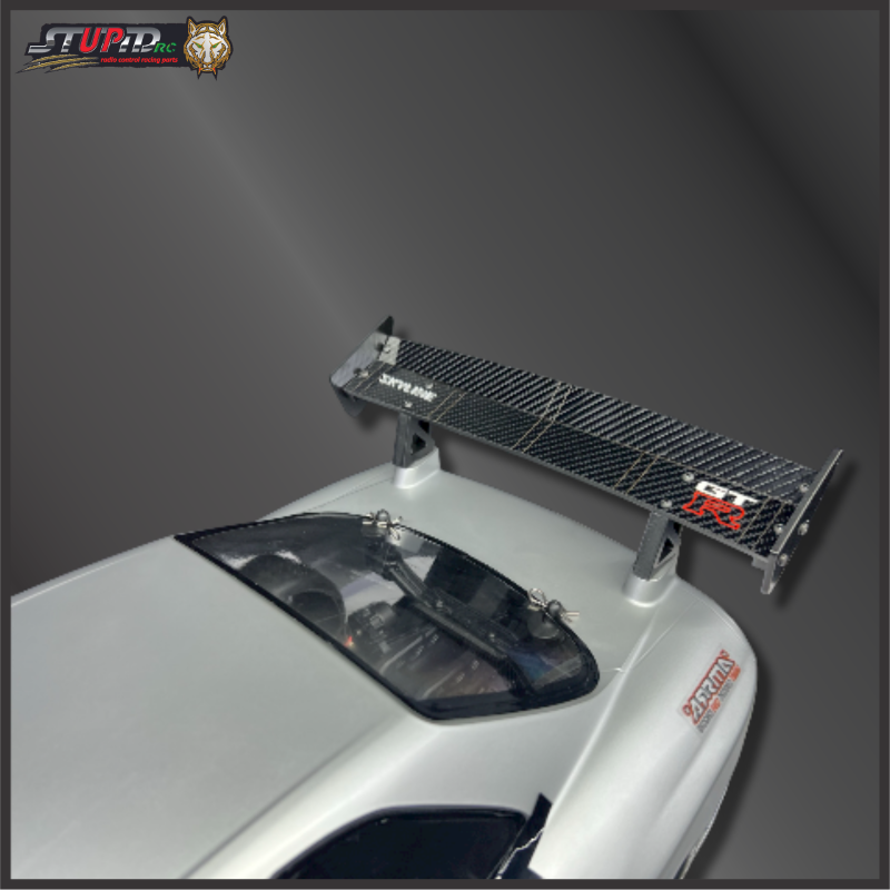 Protoform Skyline GTR 1/7 Compatible CARBON FIBER Rear Wing fits ARRMA ...