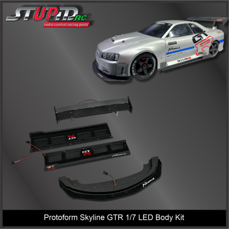 Skyline GTR 1/7 6S LED Body Kit