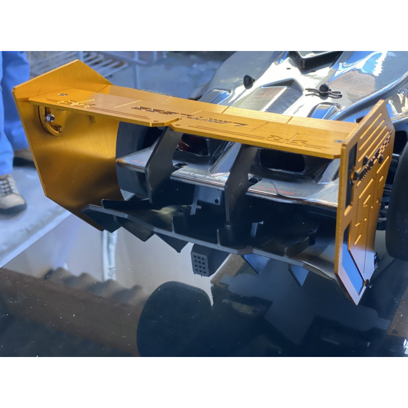 Adjustable Rear Wing GOLD Edition for speed runs fits ARRMA Limitless