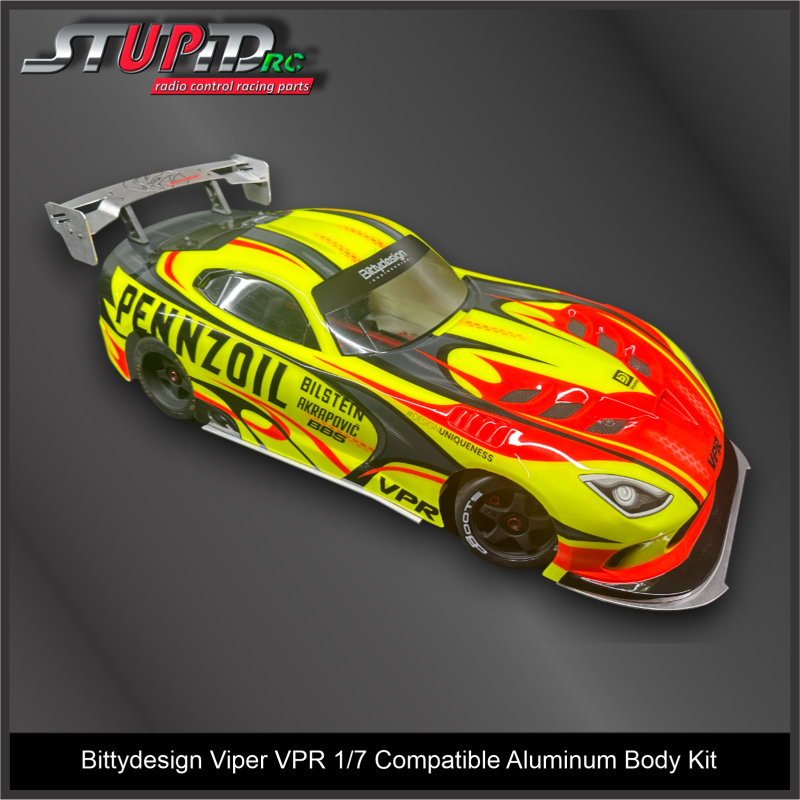 Bittydesign Viper VPR 1/7 Compatible Aluminum Body kit