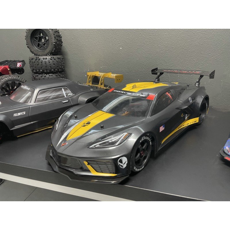Protoform Corvette C8 1/7 CARBON FIBER Rear Wing fits Felony / Infraction